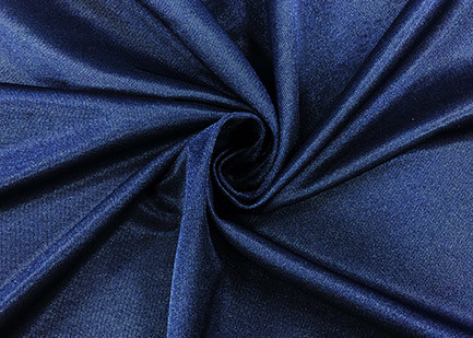 210GSM Navy Blue Polyester Fabric 84% Nylon Warp Knitting High Elasticity